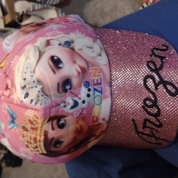 Disney | Accessories | Frozen Sparkly Cap | Poshmark